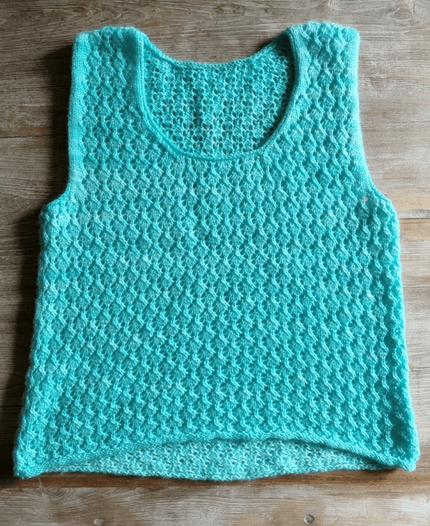 Summer Lace Tank – TONIA KNITS