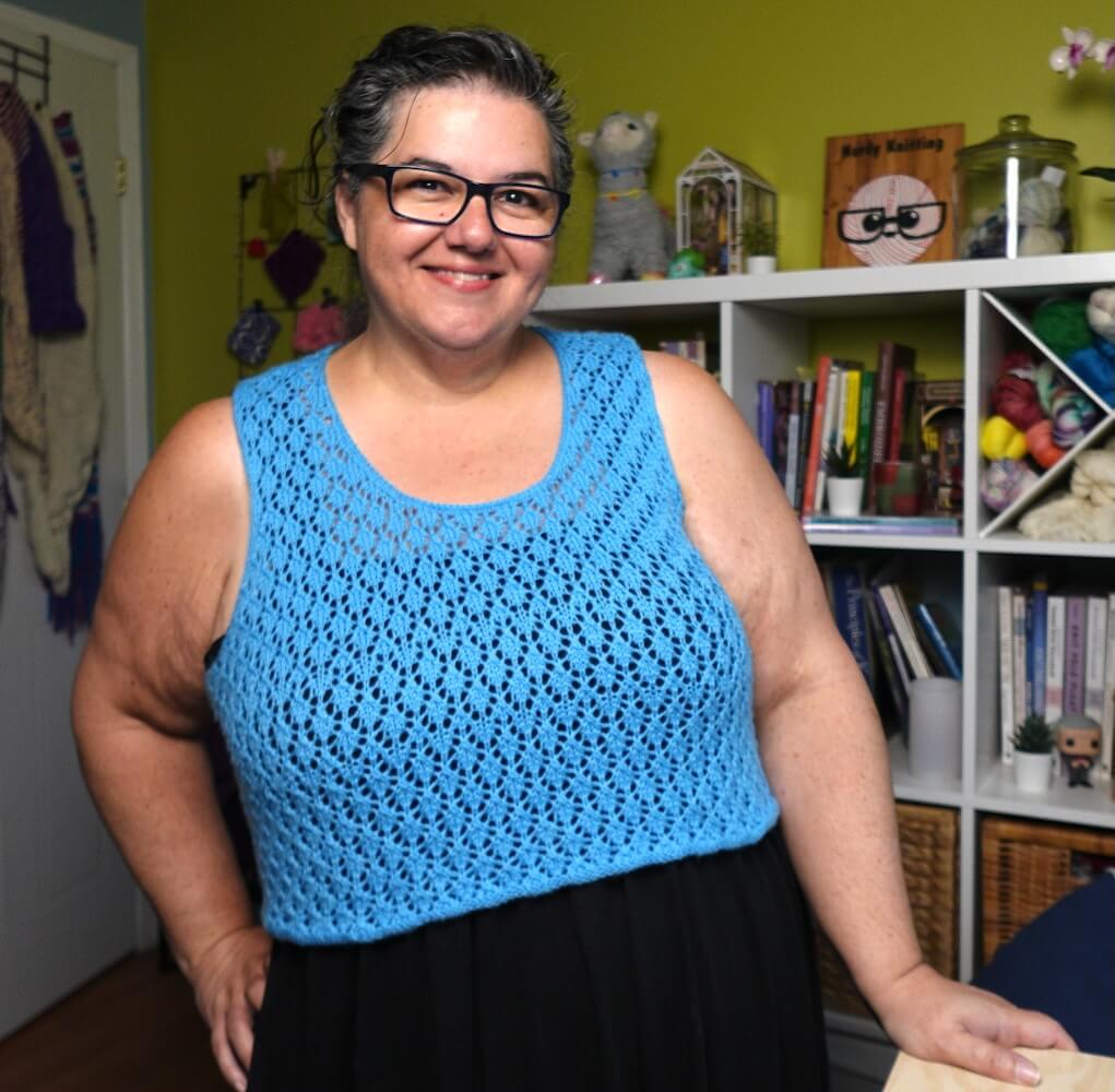 Summer Lace Tank – TONIA KNITS