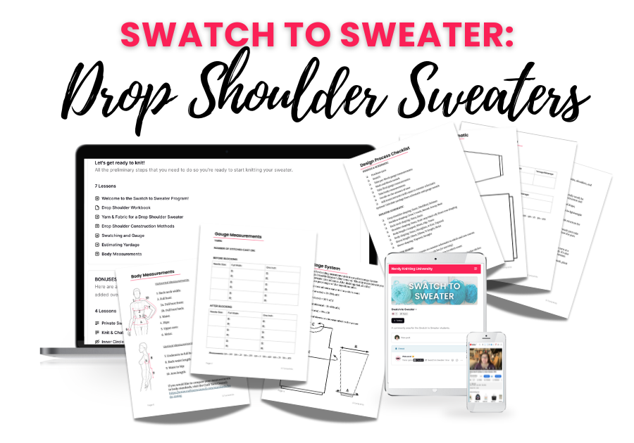 Swatch to Sweater – TONIA KNITS